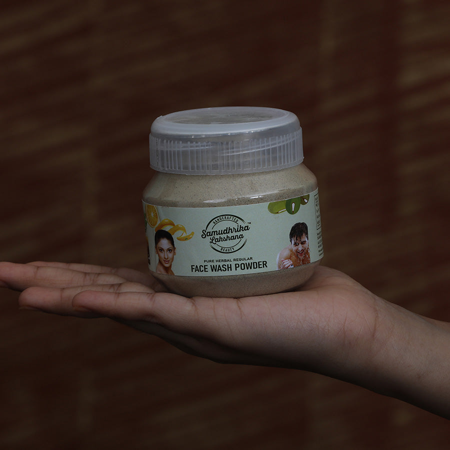 Nurture your skin with our pure herbal face wash powder. – Samudhrika ...
